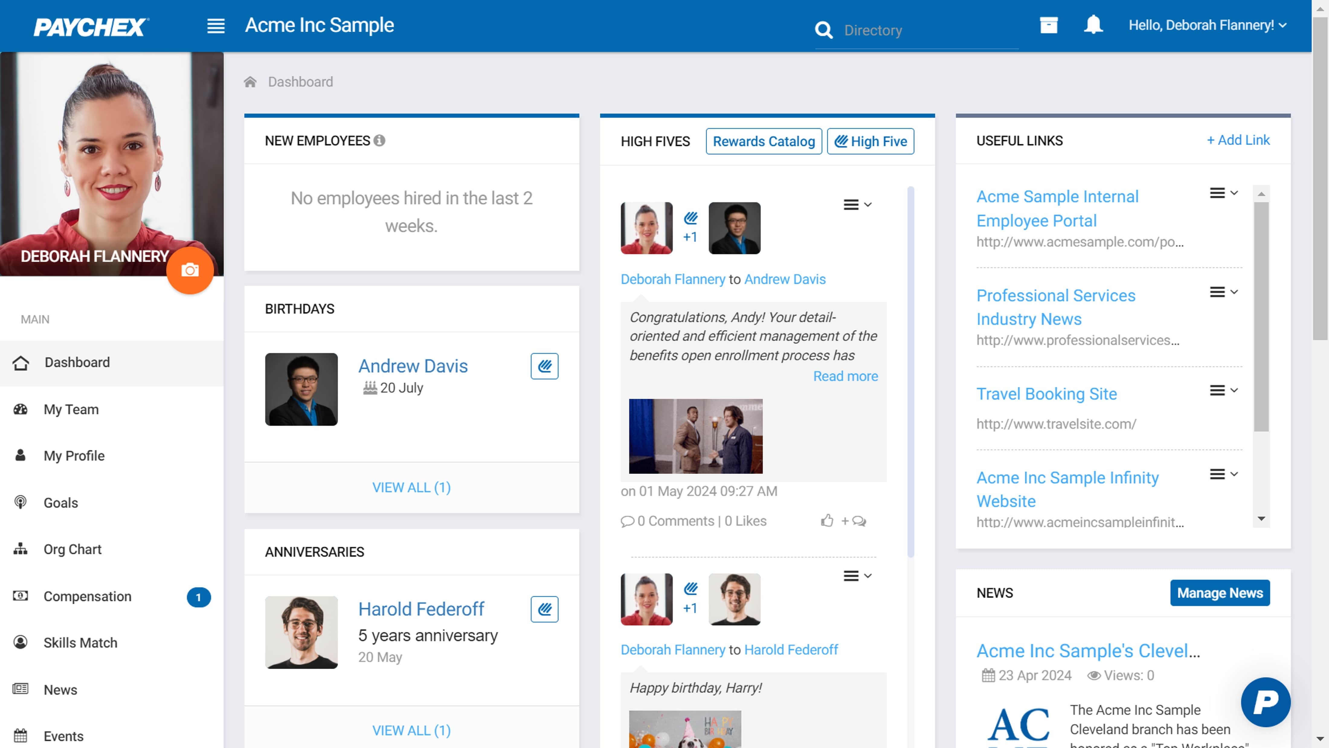 Paychex Announces Employee Engagement Solution
